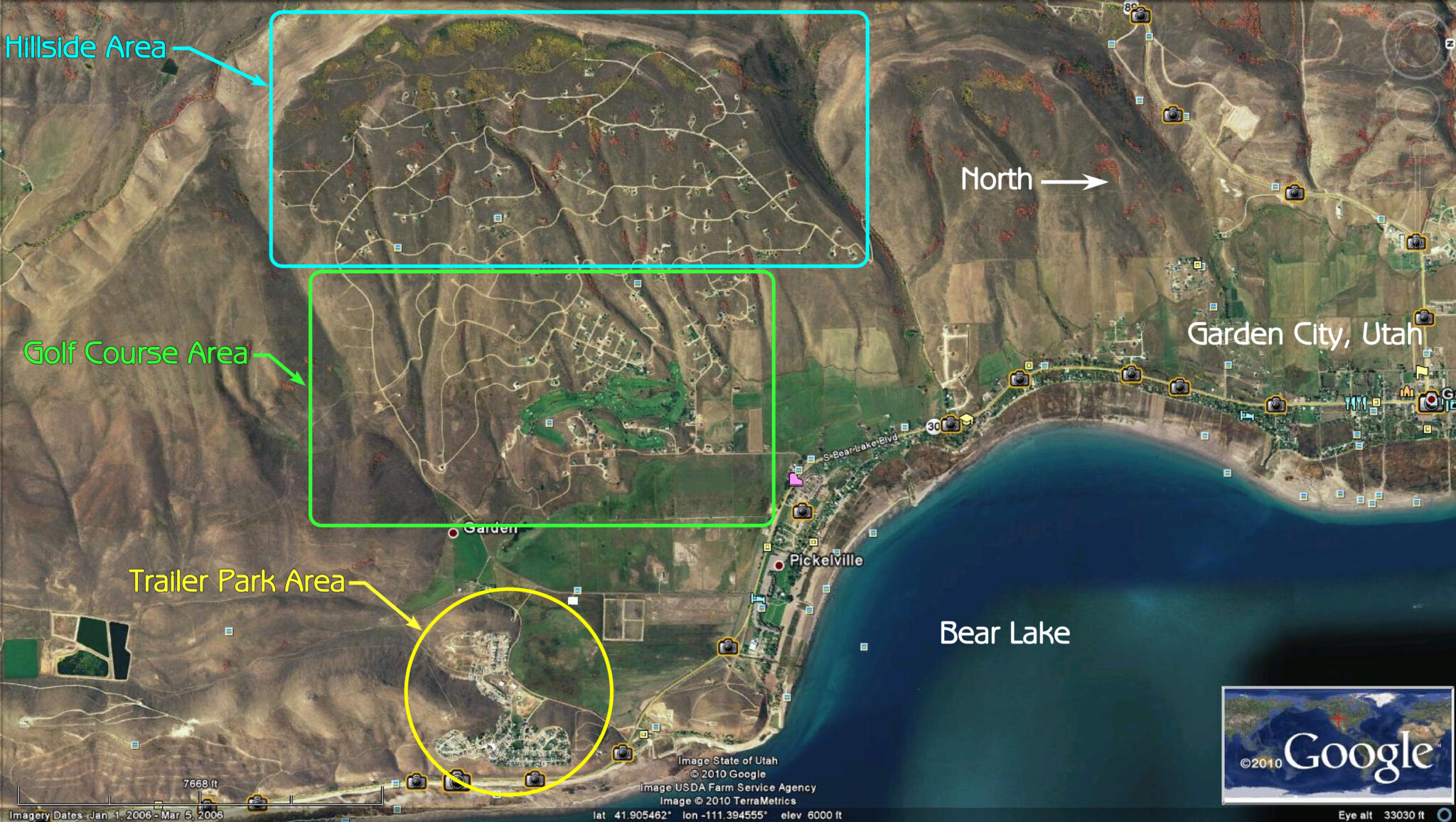 Service Area - Bear Lake Water Company